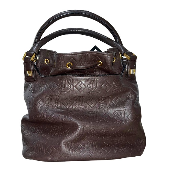 L.A.M.B. | Bags | Vintage Lamb Purse Brown Leather Gwen Stefani ...